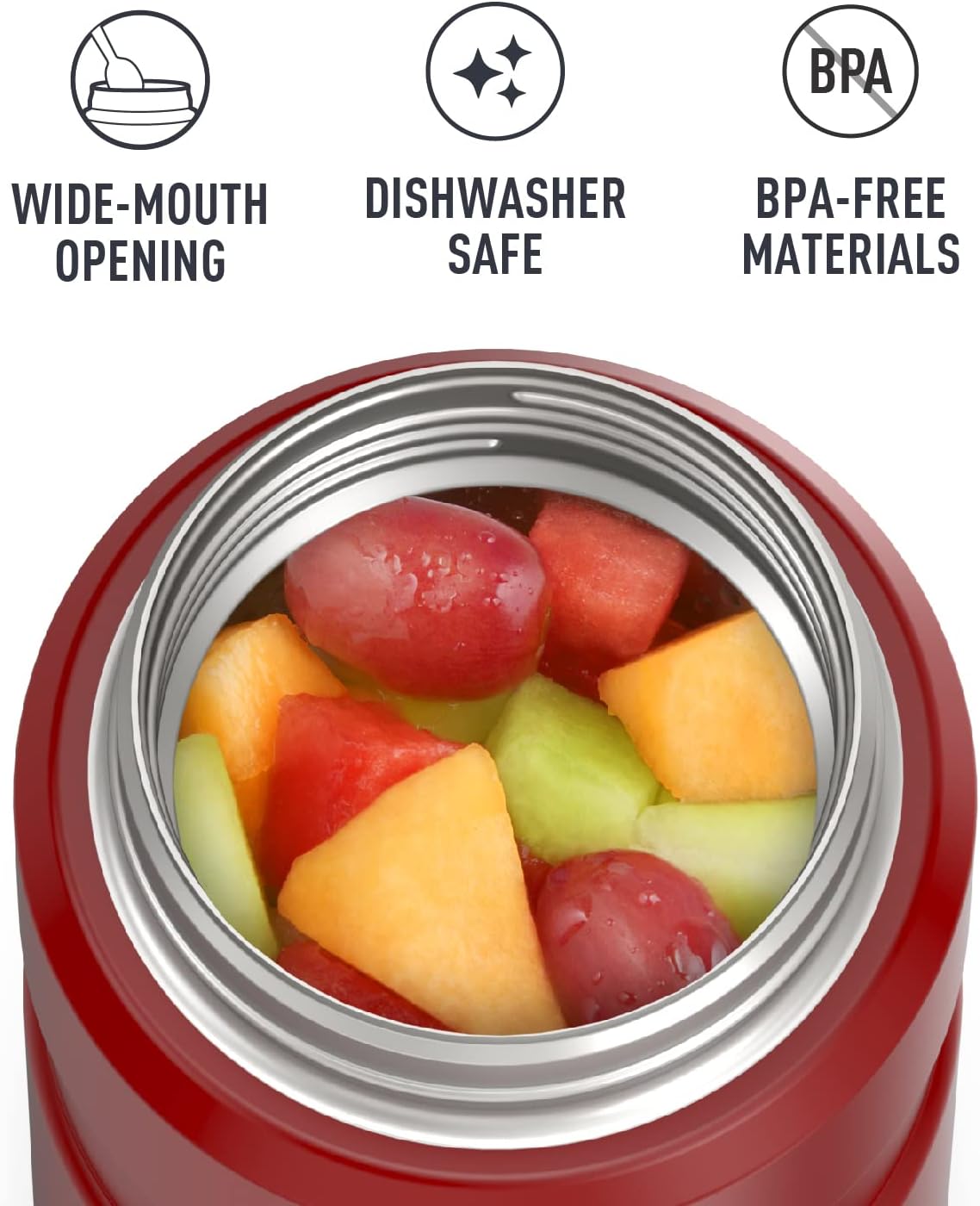 Termo THERMOS Tarro para alimentos – Vianda – Acero inoxidable ...